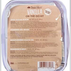 Bath & Body Works | Bath & Body | Tree Hut Travel Kit Set Of 4 Vanilla ...